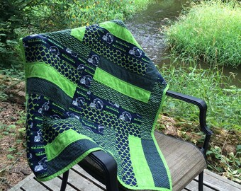 Unique seahawks quilt related items | Etsy