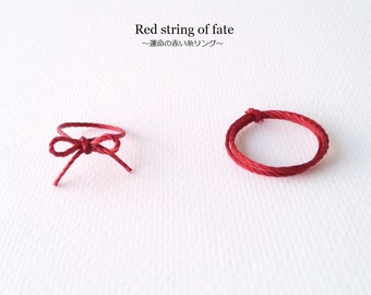 Red string | Etsy