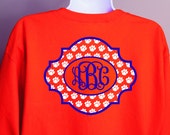 Clemson monogram | Etsy