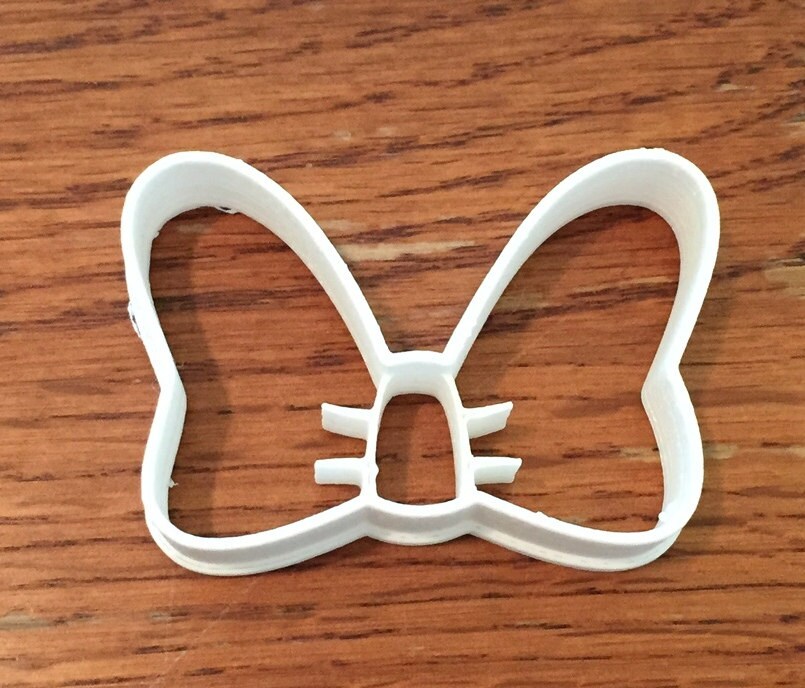 Minnie Mouse Bow cookie and fondant cutter