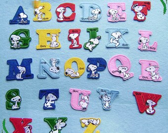 Snoopy applique | Etsy