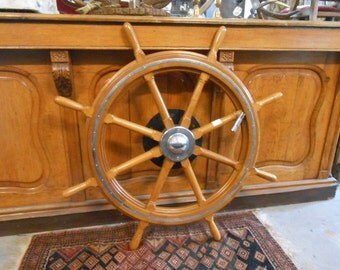 Wooden ship wheel | Etsy