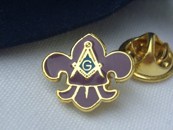 Masonic Freemason Boy Scout Scouting Scouter Lapel Pin Plus