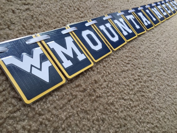 Items similar to Mountaineers banner West Virginia Lets go Mountaineers ...