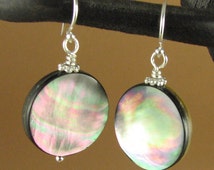 Unique big round earrings related items | Etsy