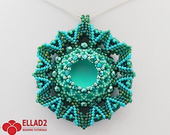 Tutorial Maho Pendant Beading tutorials PDF format