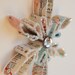 Items similar to Vintage Map Snowflake Ornament on Etsy