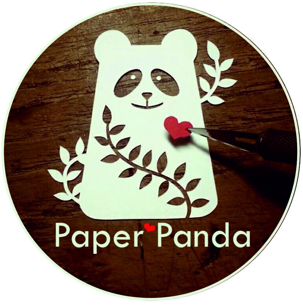 Paper Panda by PaperPandaPapercuts on Etsy