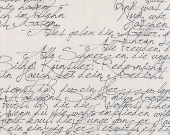 Script fabric | Etsy