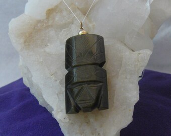 Hand carved obsidian | Etsy