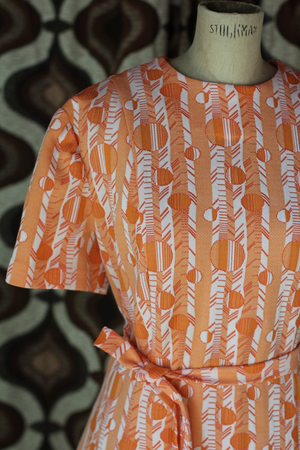 Fabulous 1960s Orange Dress / L – Haute Juice