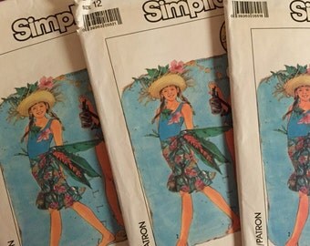 Items similar to Vintage Simplicity child's clothing pattern on Etsy