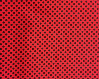 Black red polka dots | Etsy