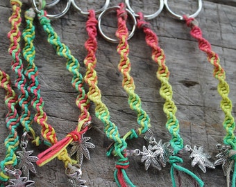 Rasta keychain | Etsy