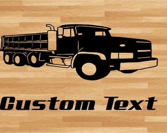 Semi truck decal | Etsy