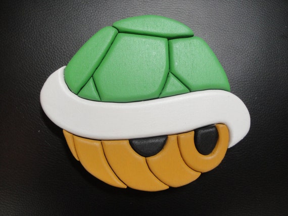 Green Koopa Shell Wall Plaque