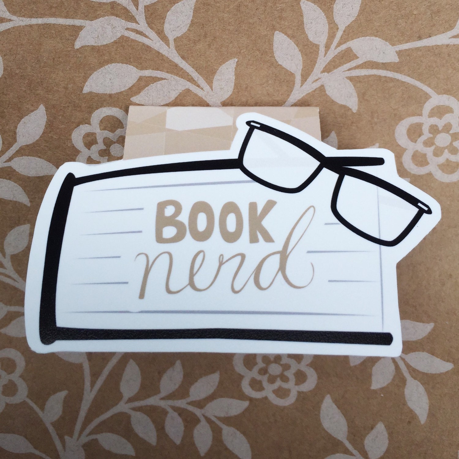 Book Nerd Magnetic Bookmark Jumbo