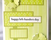 Left handed birthday card Lefty birthday Happy birthday