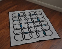 Modern Wedding Ring Quilt