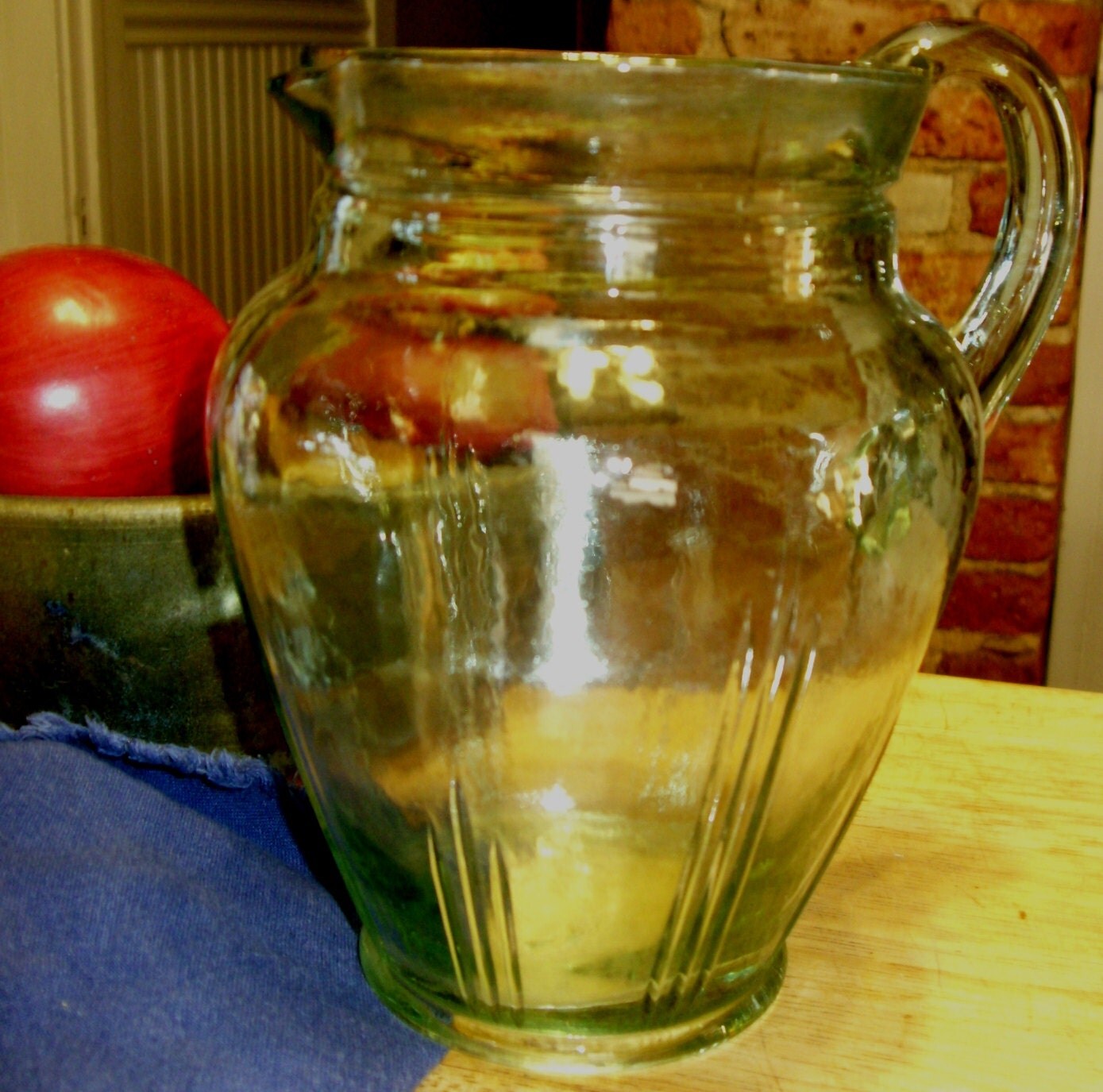 Green Vintage Milk Pitcher – Haute Juice