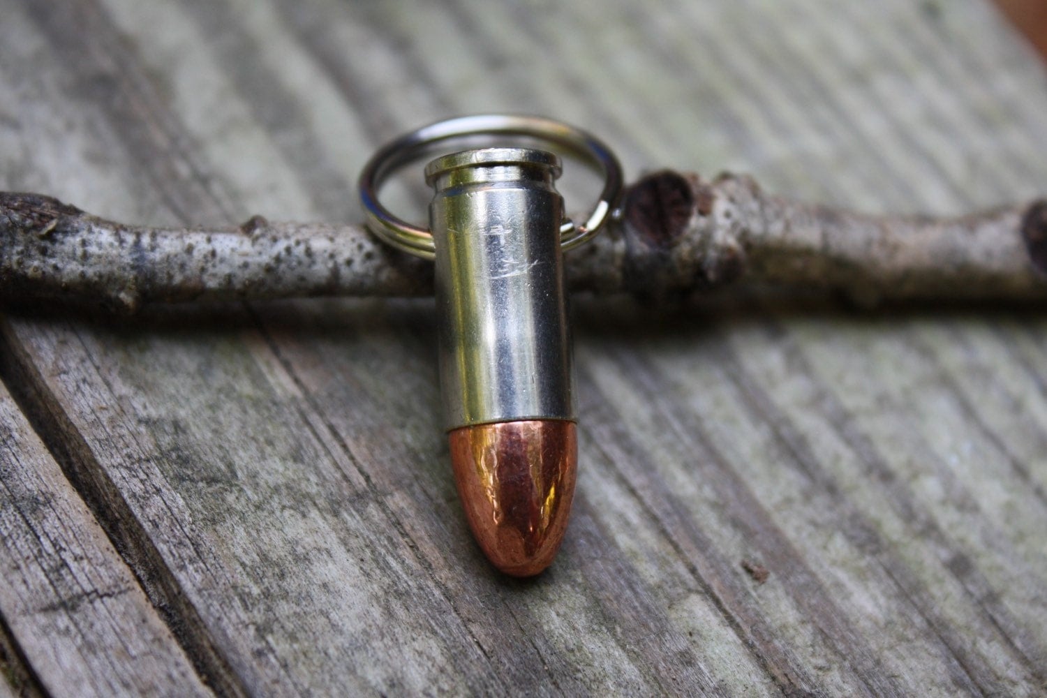 Bullet key ring 9mm bullet key chain bullet charm for guy