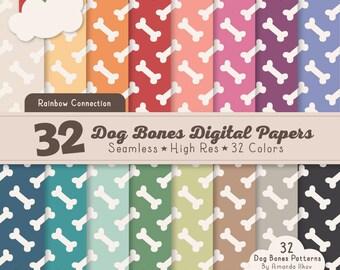 Digital dog paper | Etsy