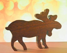Unique wooden moose related items | Etsy