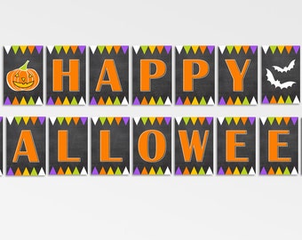 Unique halloween pennants related items | Etsy