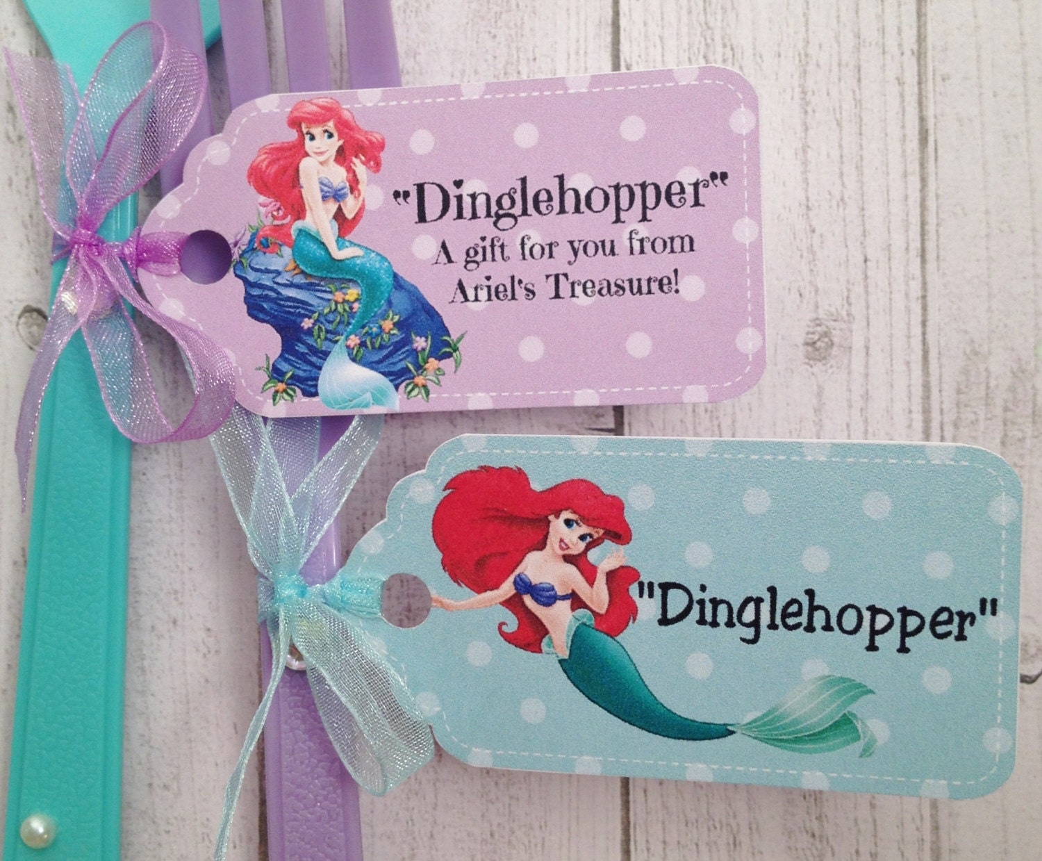 10 Dinglehoppers Ariel Little Mermaid by MichelleAndCompany