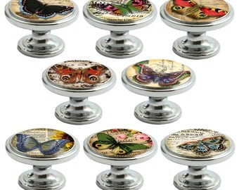 Unique butterfly knobs related items | Etsy