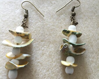 Bone earrings | Etsy