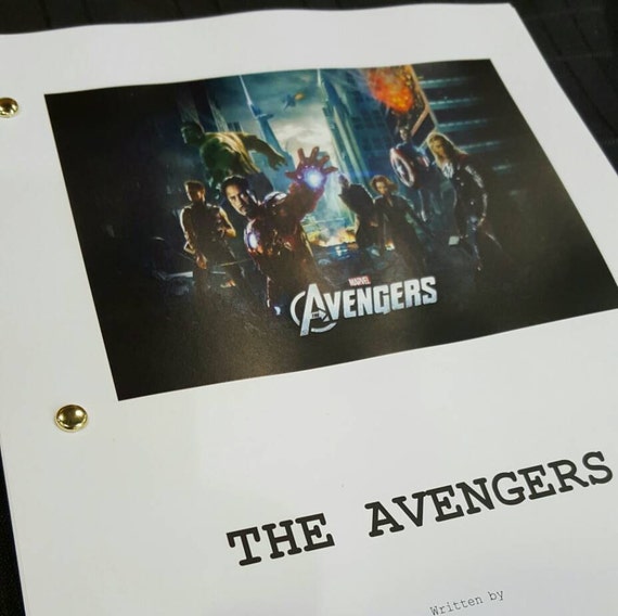 Marvels The Avengers Film Script Movie by TVandFilmScripts
