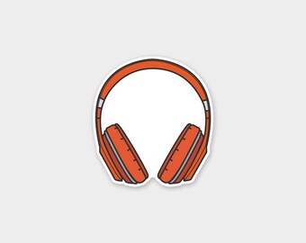 Headphone stickers | Etsy