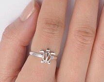 Unique turtle ring related items | Etsy