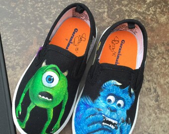 Monster inc shoes | Etsy