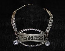 Popular items for fearless girl on Etsy