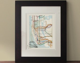 Subway print | Etsy