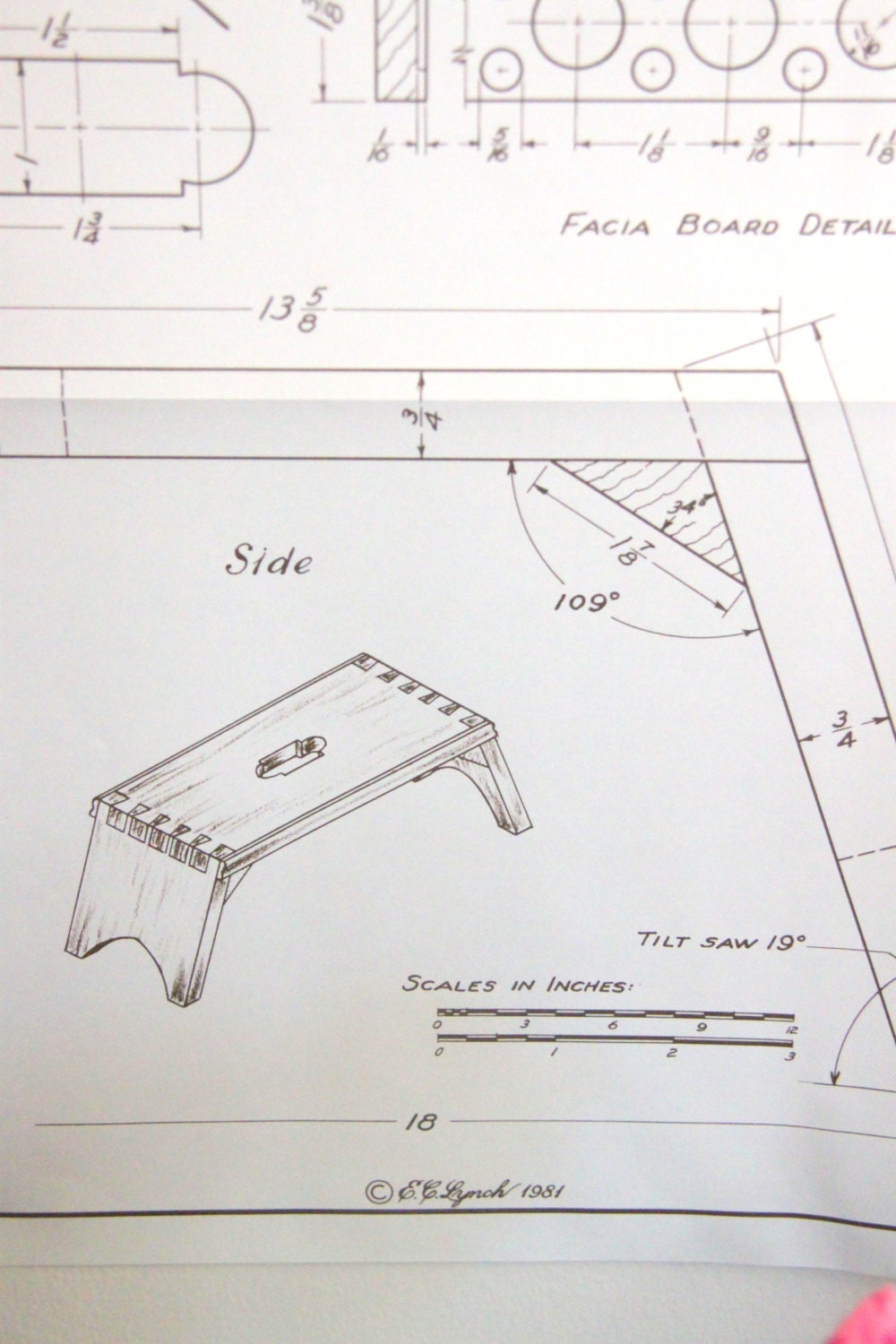 Moravian Footstool & Hanging Shelves – Classic Furniture Projects from ...