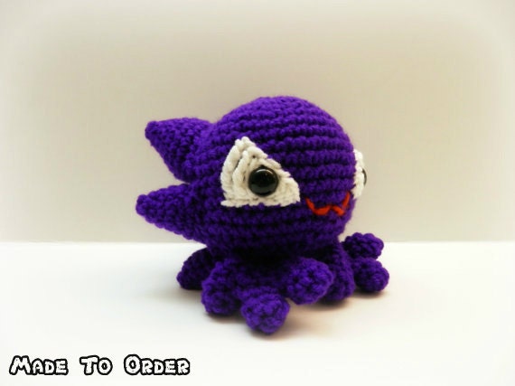 Crochet Haunter Inspired Chibi Pokemon by MissJennysCrochet
