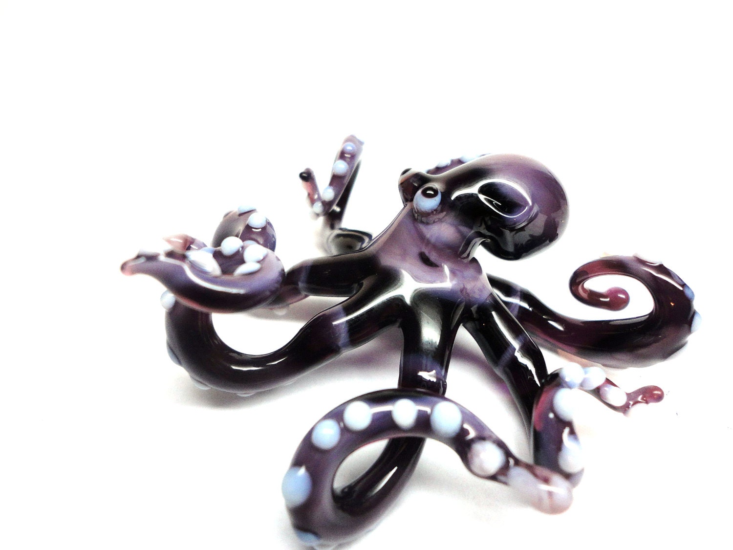 Blown Glass Octopus Glass Octopus Glass Polpo Octopus Ocean