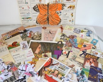 Collage materials | Etsy