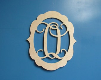 Wooden letter o | Etsy