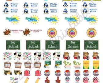 Items similar to Printable Back to School Stickers, DIY, Labels, Tags ...