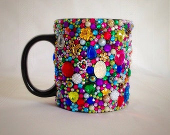 Bling coffee mug | Etsy