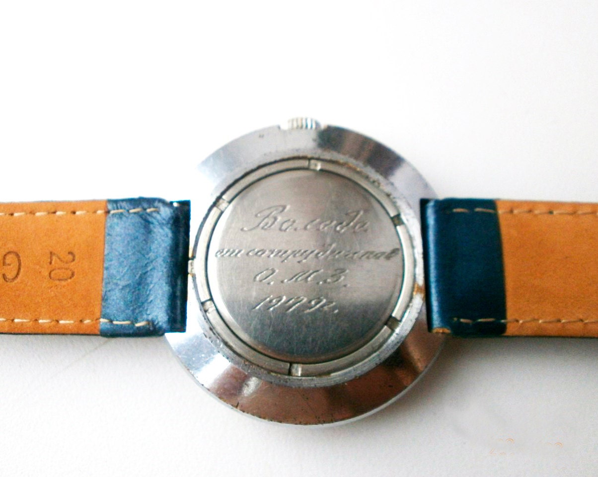 Engraving of any watch in my shop in back case that by Watcheee