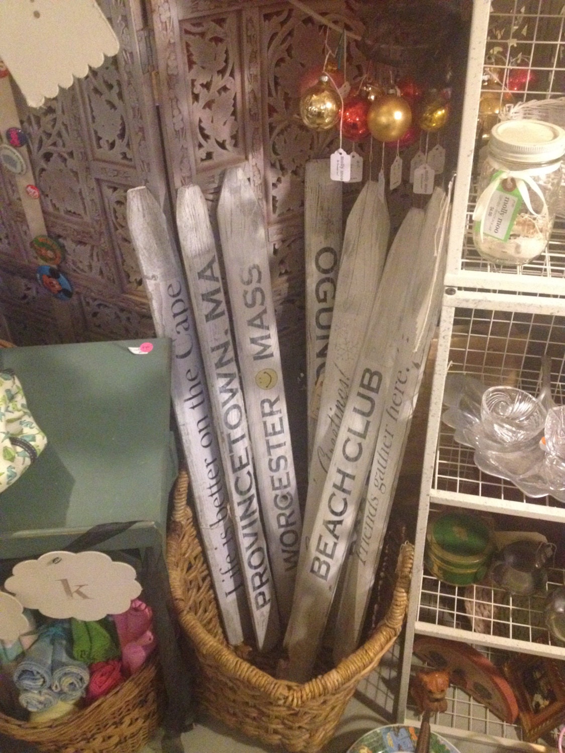 Custom Fence-Picket Signs