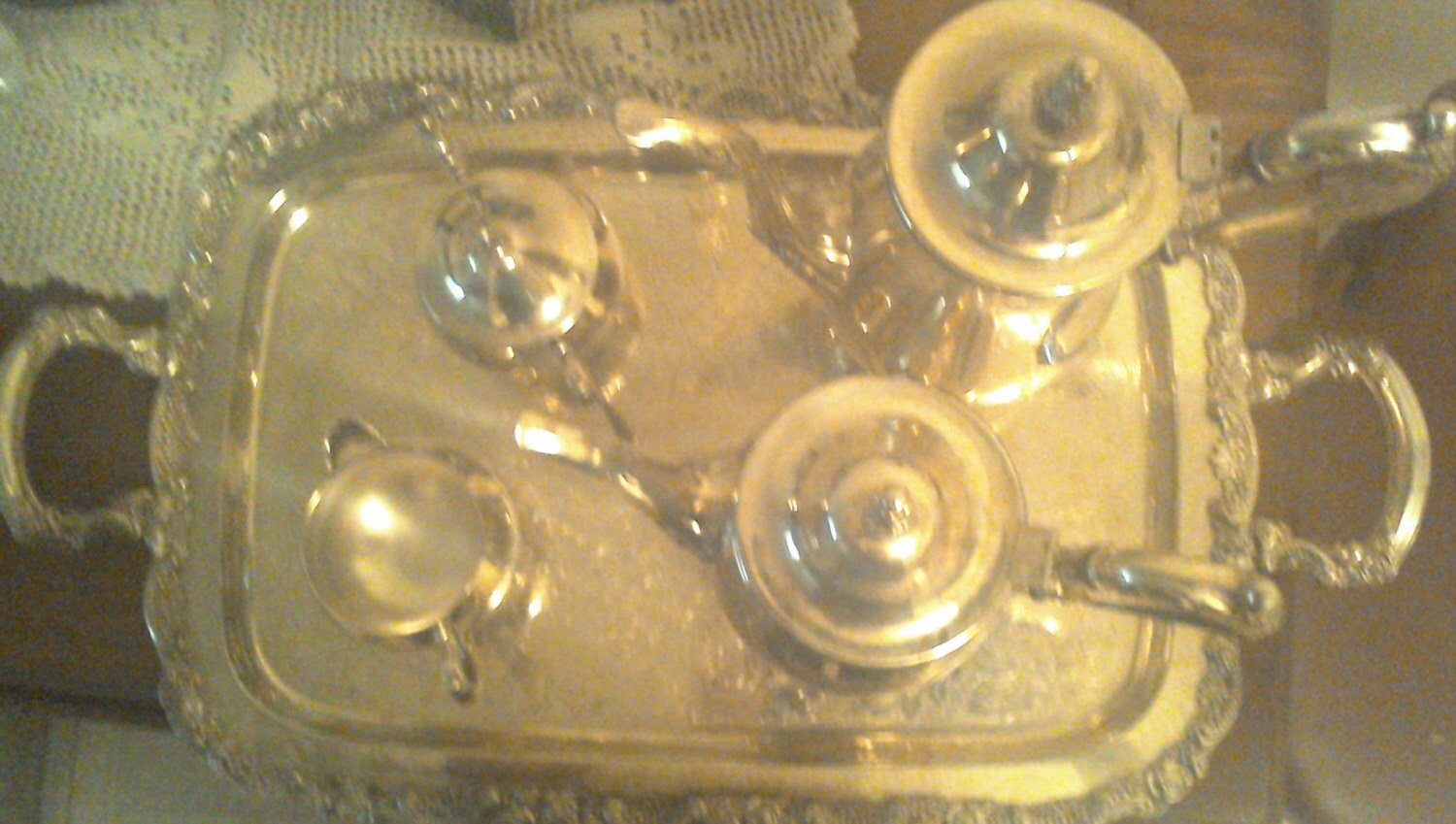 Oneida Vintage 5 pc. Silverplated Tea set – Haute Juice