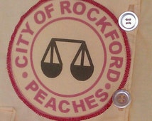 Popular items for peach patch on Etsy