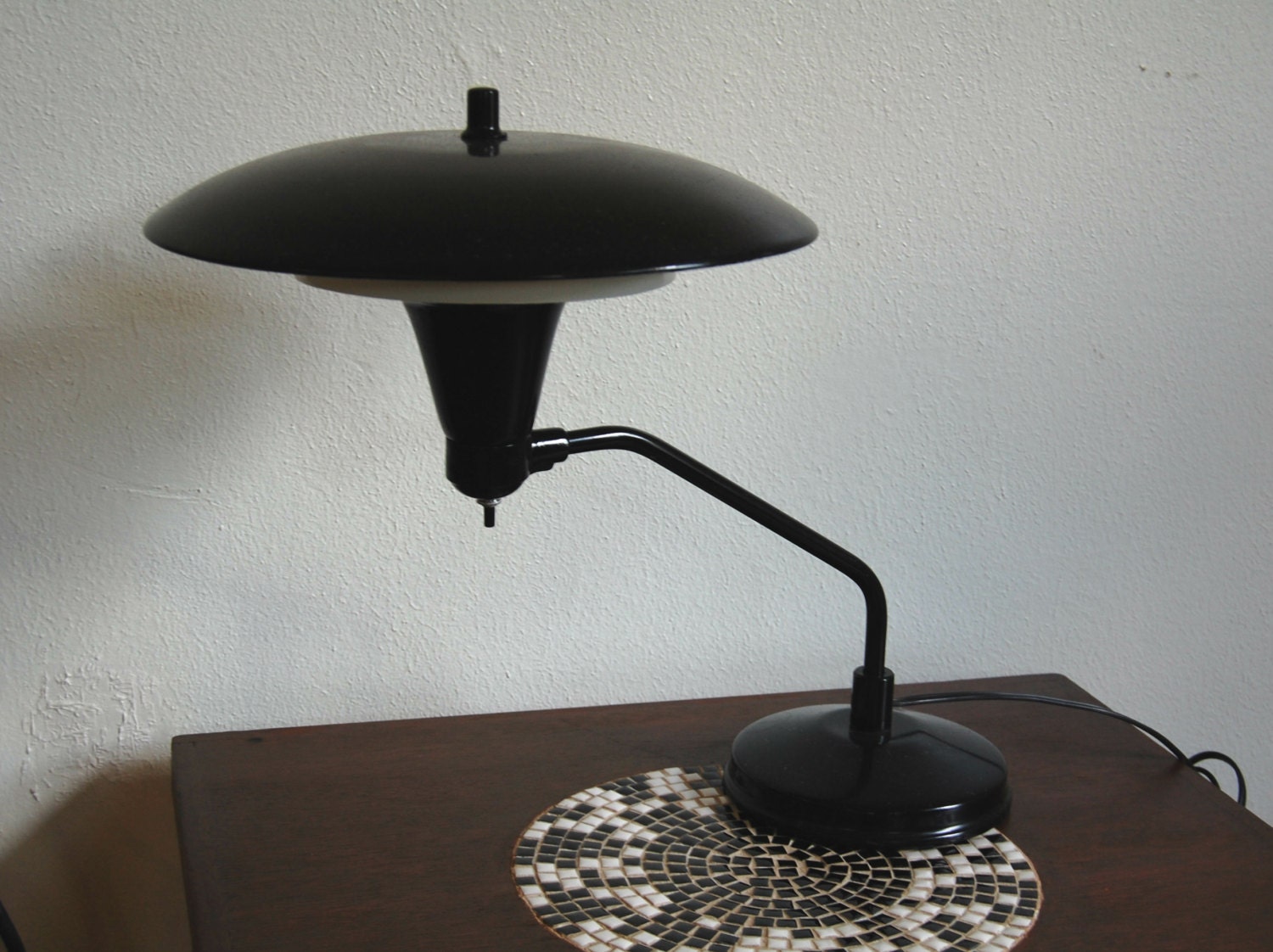 1950s Vintage Desk Lamp Mid Century Modern Sputnik Atomic Industrial ...