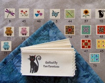 Popular items for quilt labels on Etsy